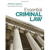 Amazon.com: Essential Criminal Law: 9781544355986: Lippman, Matthew: Books