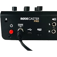 Amazon.com: Replacement Power Cable for Rode RODECaster Pro Podcast ...