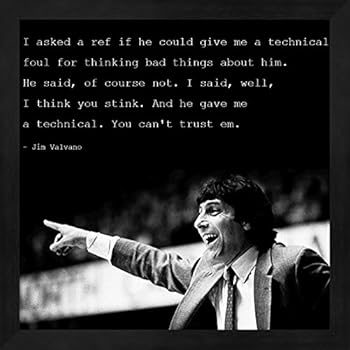 Amazon.com: Jim Valvano Quotes 1 - Canvas Art Print: Posters & Prints