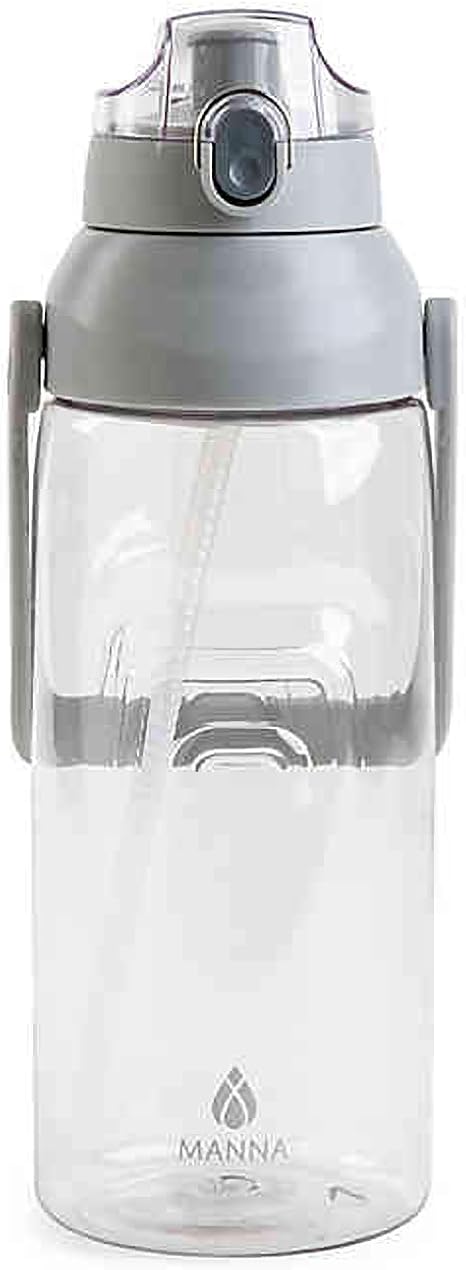 Amazon.com : Manna Chugger 68 oz. Water Bottle in Grey : Sports & Outdoors