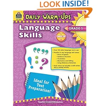 Amazon.com: Daily Warm-Ups: Language Skills Grade 5 (0088231939955 ...
