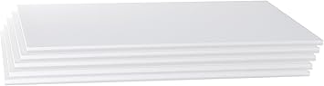 Styroporplatten Stärke 1 cm Maße 50x33 cm 5 Stück: Amazon.de: Küche ...