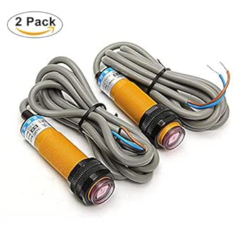Superele 2pcs 5M IR Electric Sensor Switch Photo Switch Through Beam ...