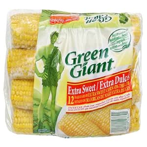 Amazon.com: Green Giant, Sweet Corn on the Cob, 12 ct (Frozen ...