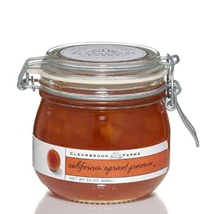 Amazon.com : Clearbrook Farms California Apricot Preserves - 24 oz ...