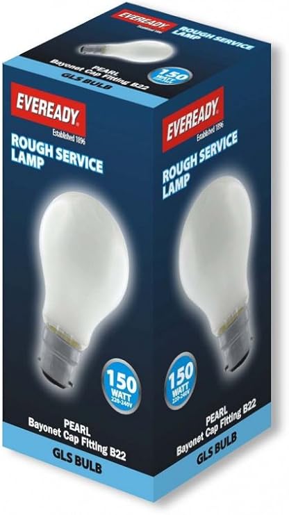 150W Super Bright BC B22 Pearl RS GLS Light Bulb Bayonet Cap New ...