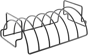 Amazon.com : Kona Rib Racks for Grilling and Smoking - Easy to Clean ...