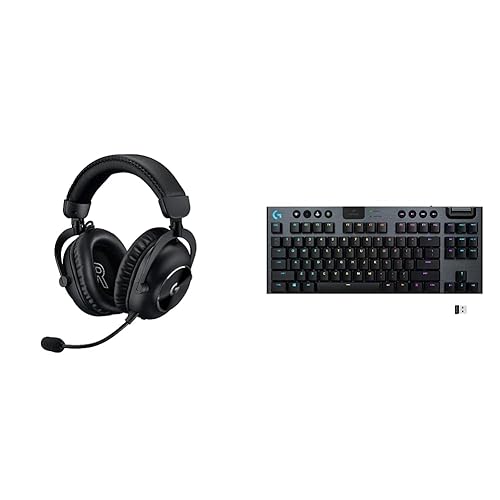 Logitech G PRO X 2 LIGHTSPEED Wireless Gaming Headset + G915 TKL ...