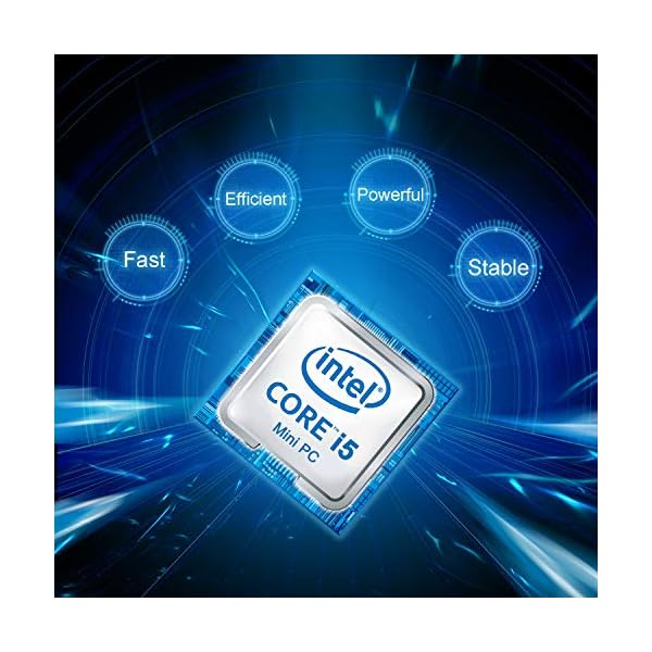 U820 Mini PC Core i5-8279U 4C/8T Mini Computer, DDR4 16GB RAM+512GB SSD ...
