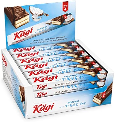 Kagi coconut chocolate wafer, 25g - pack of 24 price in Saudi Arabia ...