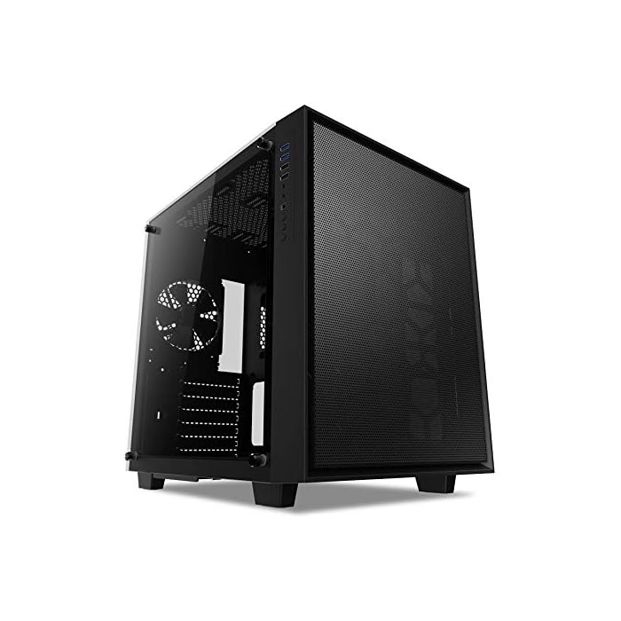 Buy anidees AI Crystal Cube V2 Dual Chamber Mesh Front Tempered Glass ...