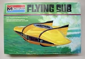 Amazon.com: Flying Sub Voyage to the Bottom of the Sea Model Kit ...