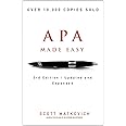 Amazon.com: APA Made Easy: 9781477493397: Matkovich, Mr. Scott R.: Books