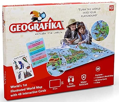 Geografika World Map Game from UnikPlay | Educational Geography Game ...