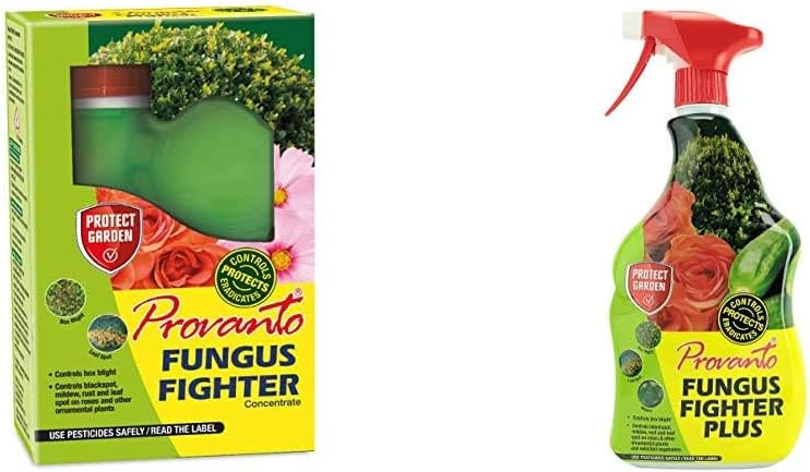 Provanto 86600251 Fungus Fighter, Fungicide Protects For 2 Weeks, 125ML, Concentrate & 86600250 ...