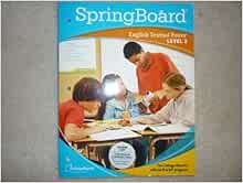 SpringBoard English Textual Power Lvl 2: 9780874478563: Amazon.com: Books