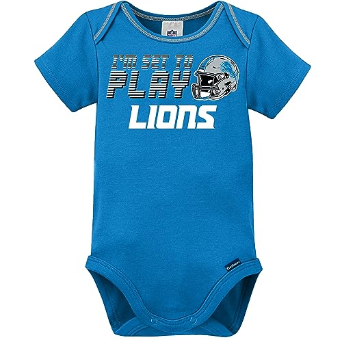Gerber Unisex Baby Baby Boys NFL 3 Pack Short Sleeve Onesie Bodysuit ...
