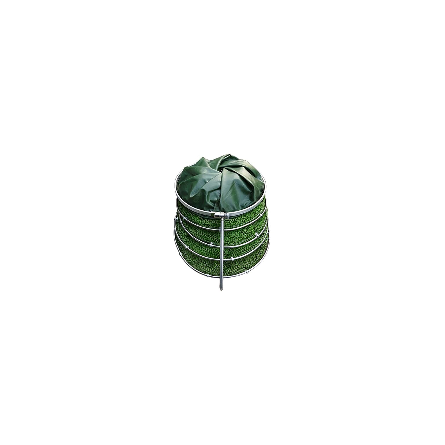Ebow Floating Wire Basket, Collapsible fishing net cage - MasterBasser
