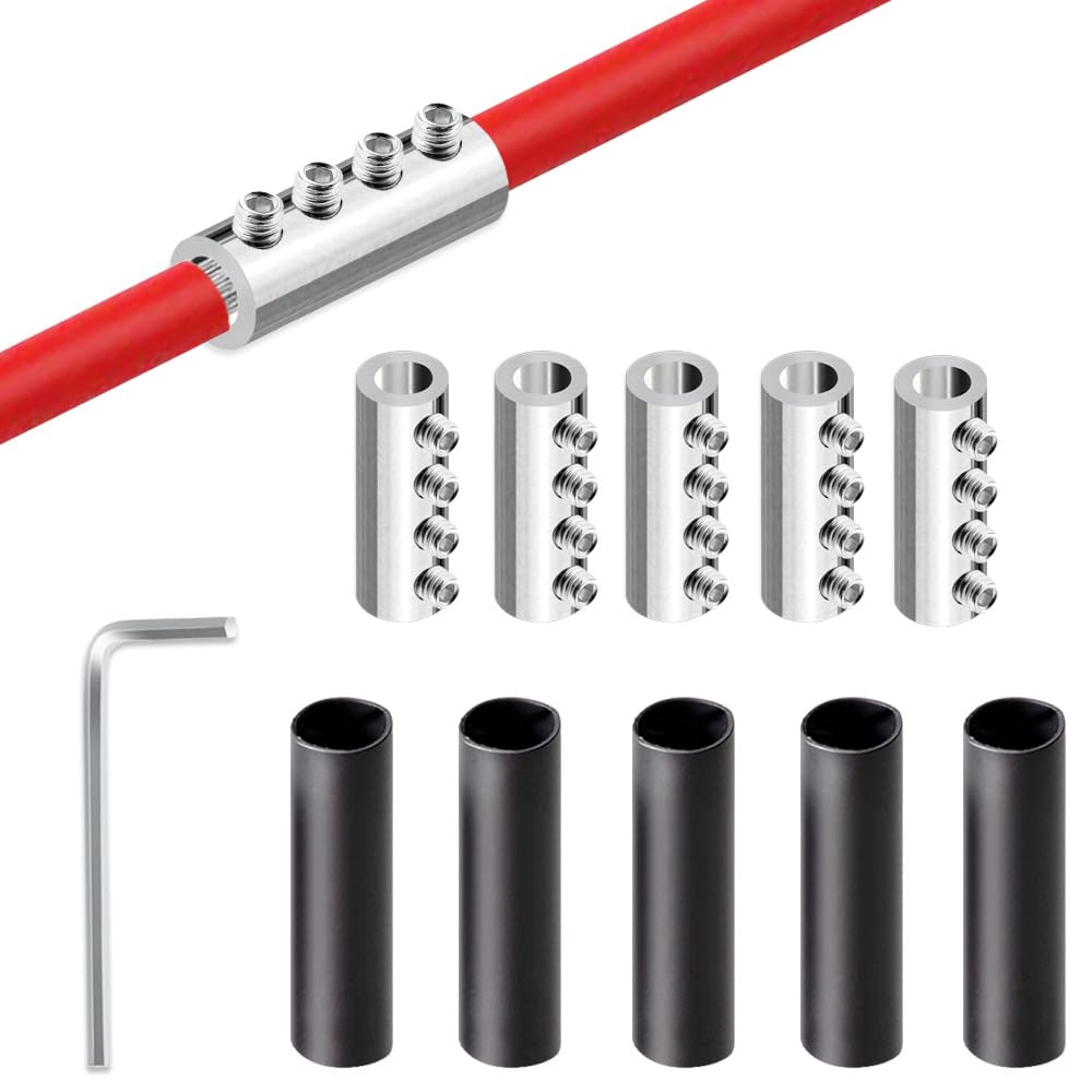 Mua 5 Sets 6 8 10 AWG Gauge Wire Connector Nut Kit, 80A Splicing Quick ...