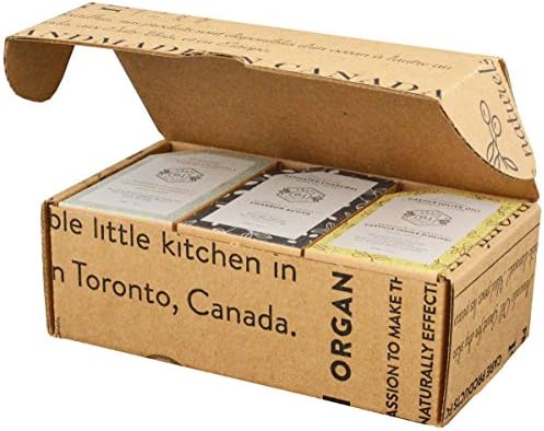 Crate 61 Dry Skin Soap 6-Pack Box Set, 100% Vegan Cold Process Bar Soap ...