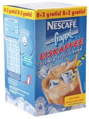 Nescafe Frappe Eiskaffee 10x20g: Amazon.de: Lebensmittel & Getränke