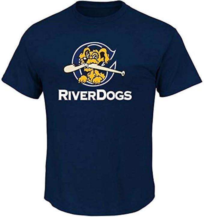 Amazon.com : Charleston Riverdogs 100% Cotton Crewneck Official Minor ...