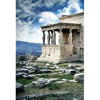 Amazon.com : AOFOTO 3x5ft Greece Parthenon Temple Backdrops Acropolis ...