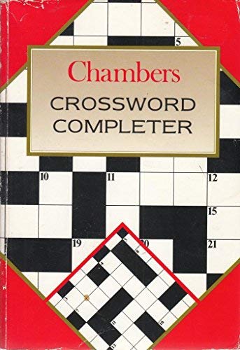 Chambers Crossword Completer: An Alternate Letter Word List: Schwarz, J ...