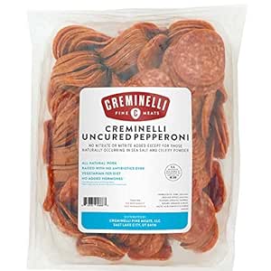 Amazon.com : Creminelli Bulk Sliced Pepperoni, 20 Pound -- 1 each ...