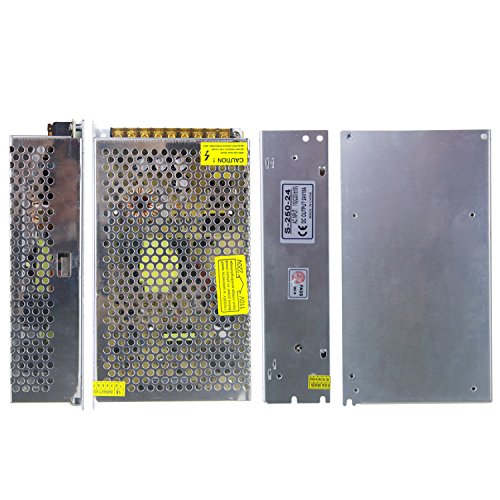 ALITOVE DC 24V 10A 240W Power Supply Adapter Transformer Switch AC 110V / 220V to DC 24V 10amp ...