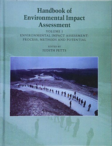 Handbook of Environmental Impact Assessment, Volume 1: Petts, Judith ...