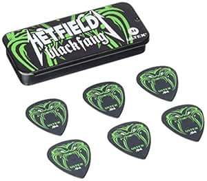 Amazon.com: Dunlop PH112T.94 Hetfield Black Fang, .94mm, 6 Picks/Tin ...