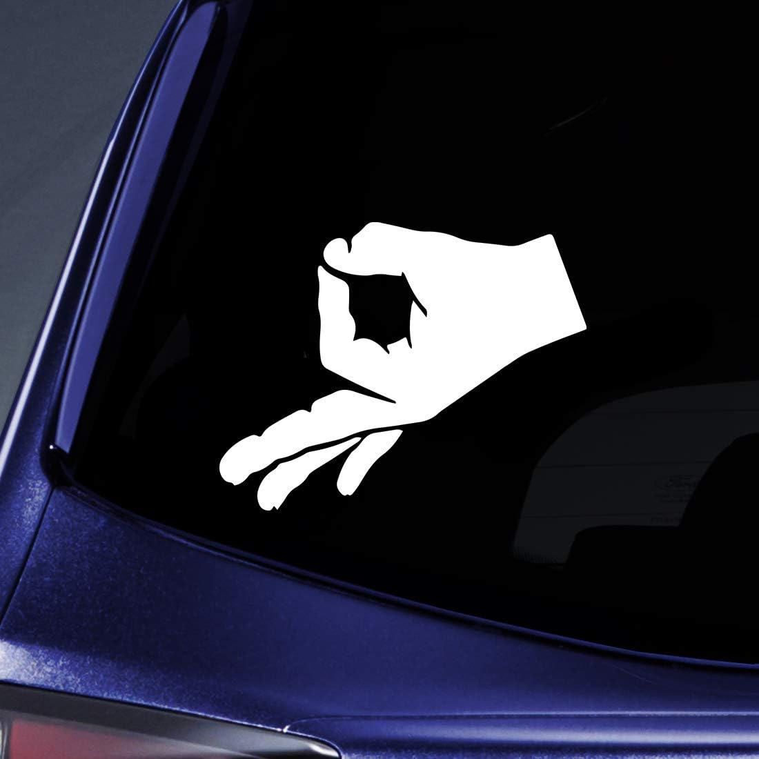 Amazon.com: World Design Gotcha Hand Sign Notebook Car Laptop 5.5 ...