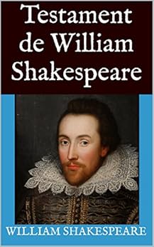 Amazon.com: Testament de William Shakespeare (French Edition) eBook ...