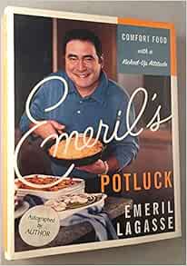 Emeril's Potluck (Signed First Edition Copy): (Cooking) LAGASSE, Emeril ...