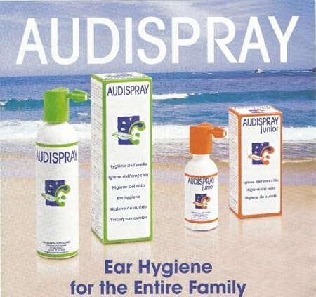 AUDISPRAY EAR CLEANING SOLUTION - ADULT SIZE: Amazon.co.uk: Health ...