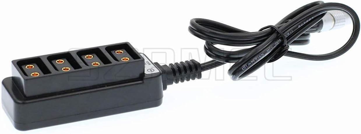 SZRMCC 0B 3 Pin Steadicam Zephyr 12V Output to 4 Port D tap Female Hub ...