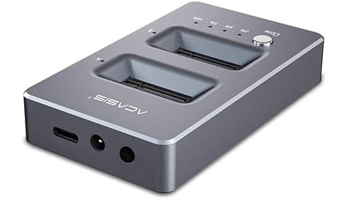 ACASIS M.2 NVMe Duplicator Cloner Docking Station Dual-Bay Offline ...
