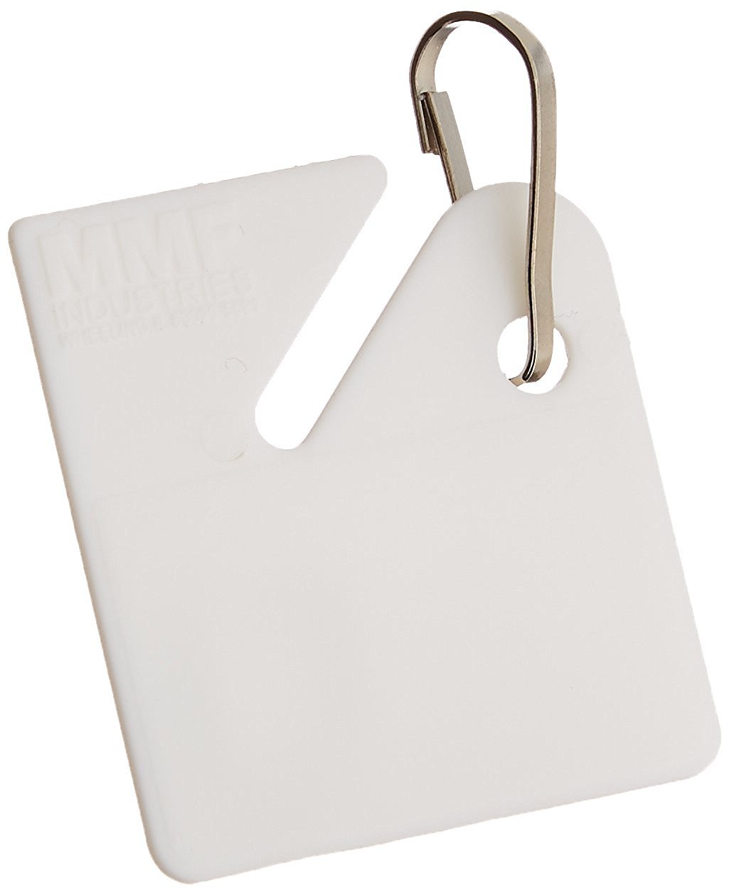 Slotted Rack Key Tags, Plastic, 1 1/2 x 1 1/2, White, 20/Pack: Amazon ...