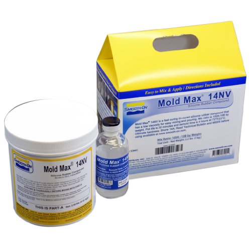Mold Max 14NV - Low Viscosity Tin Cure Silicone Rubber Compound - Pint ...