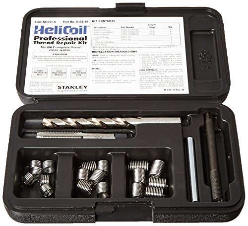 Drill America HEL5403-10 Helicoil Kit, M10 x 1.5 General General