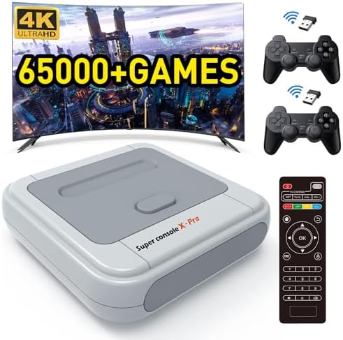 Kinhank Retro Game Console,Super Console X PRO Emulator Console with ...