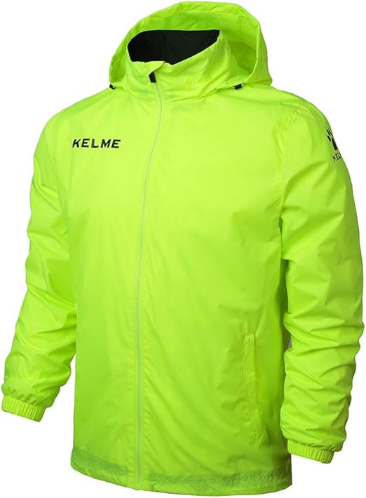KELME Men's Team Windproof Waterproof Sideline Rain Soccer Training ...
