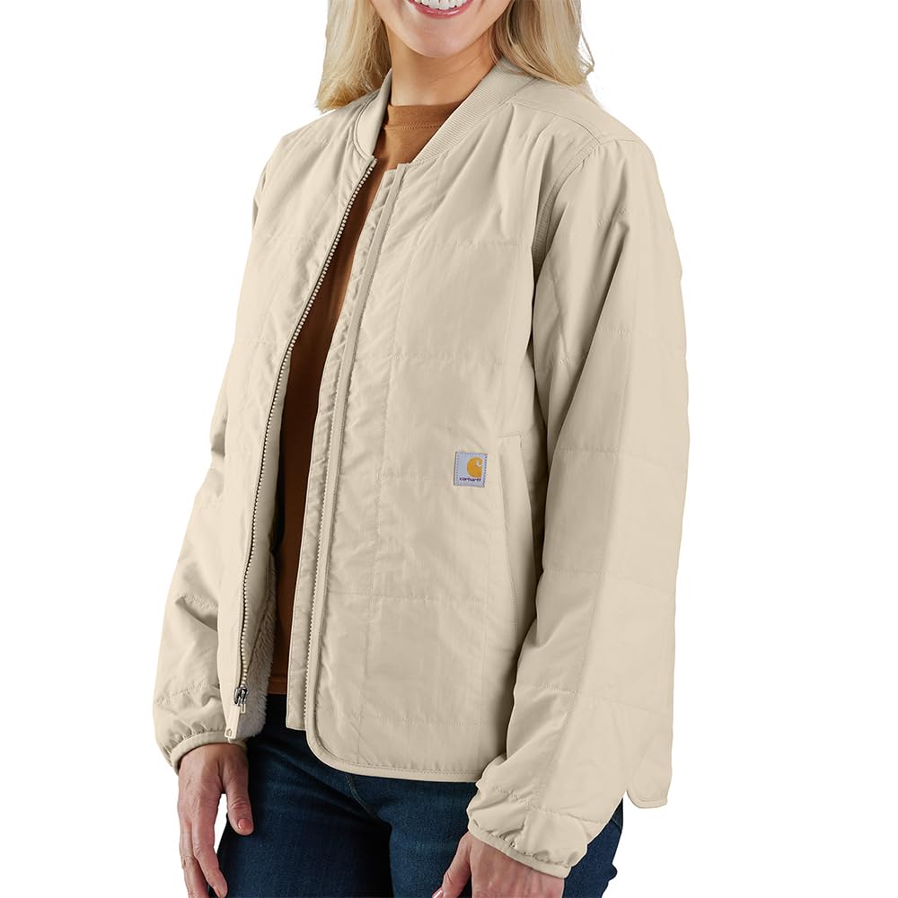 Carhartt Women's Rain Defender Loose Fit Lightweight Insulated Jacket ...