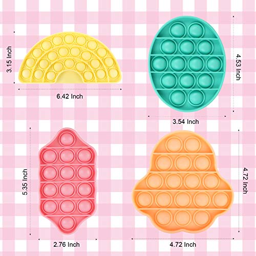 Push Pop Fidget Toys, Push Pop Bubble Fidget Sensory Toy, Squeeze ...