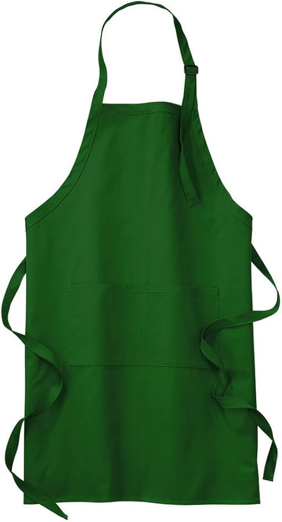 Star and Stripes Apron Chef Bottle Green Apron 65% Polyester, 35% ...