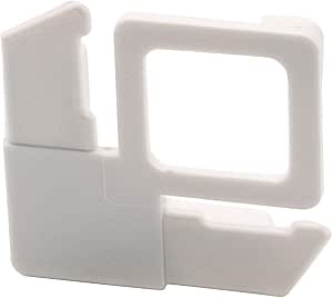 Screen Frame Corner, 5/16", Square Cut with Lift Tab, White Plastic ...