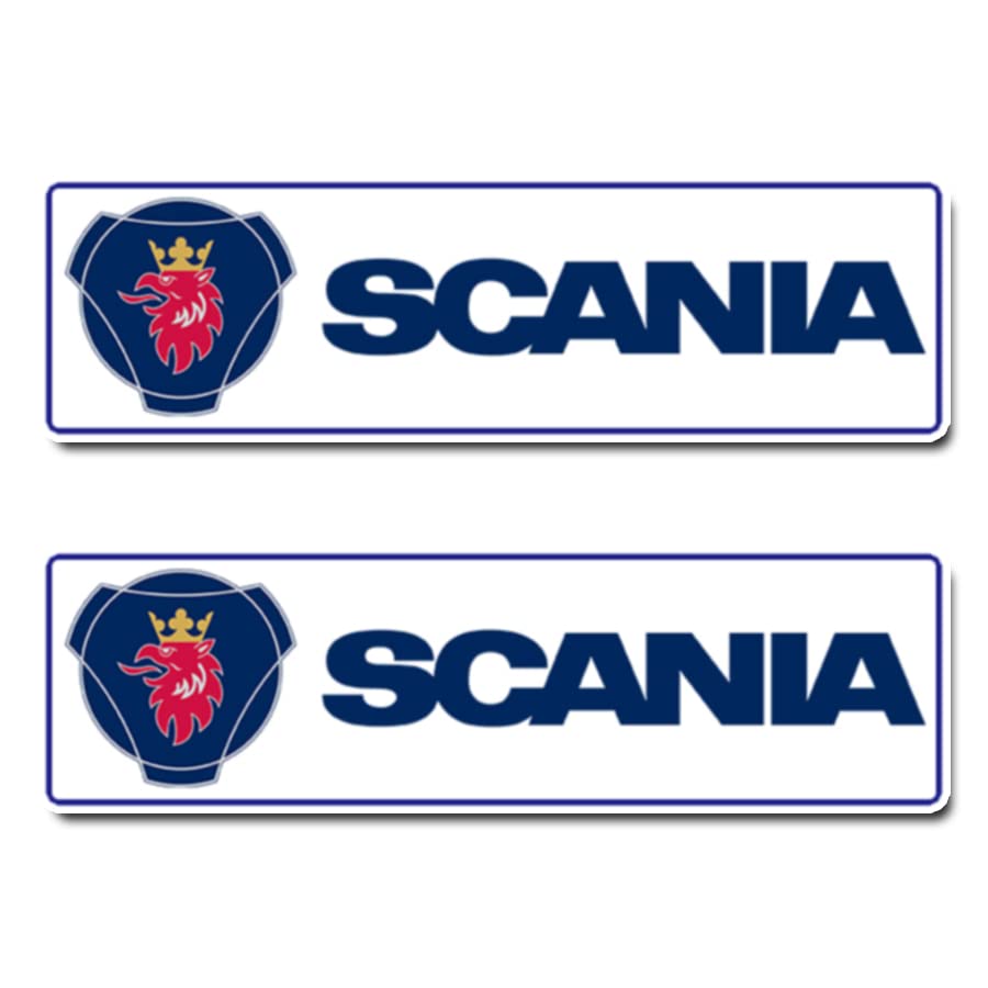 Mua SCANIA Scania Sticker Decal Parallel Import 2 (Height 4" Width 14 ...
