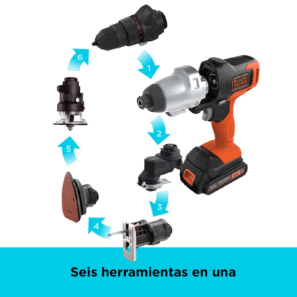 Mua 20V MAX MATRIX Drill, Power Tool Combo Kit, 6-Tool Set, Cordless ...