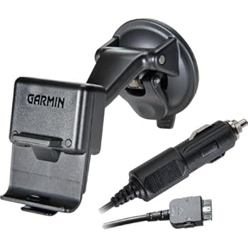Amazon.com: Garmin 010-10935-02 Suction Cup Mount with 12-Volt Adapter ...